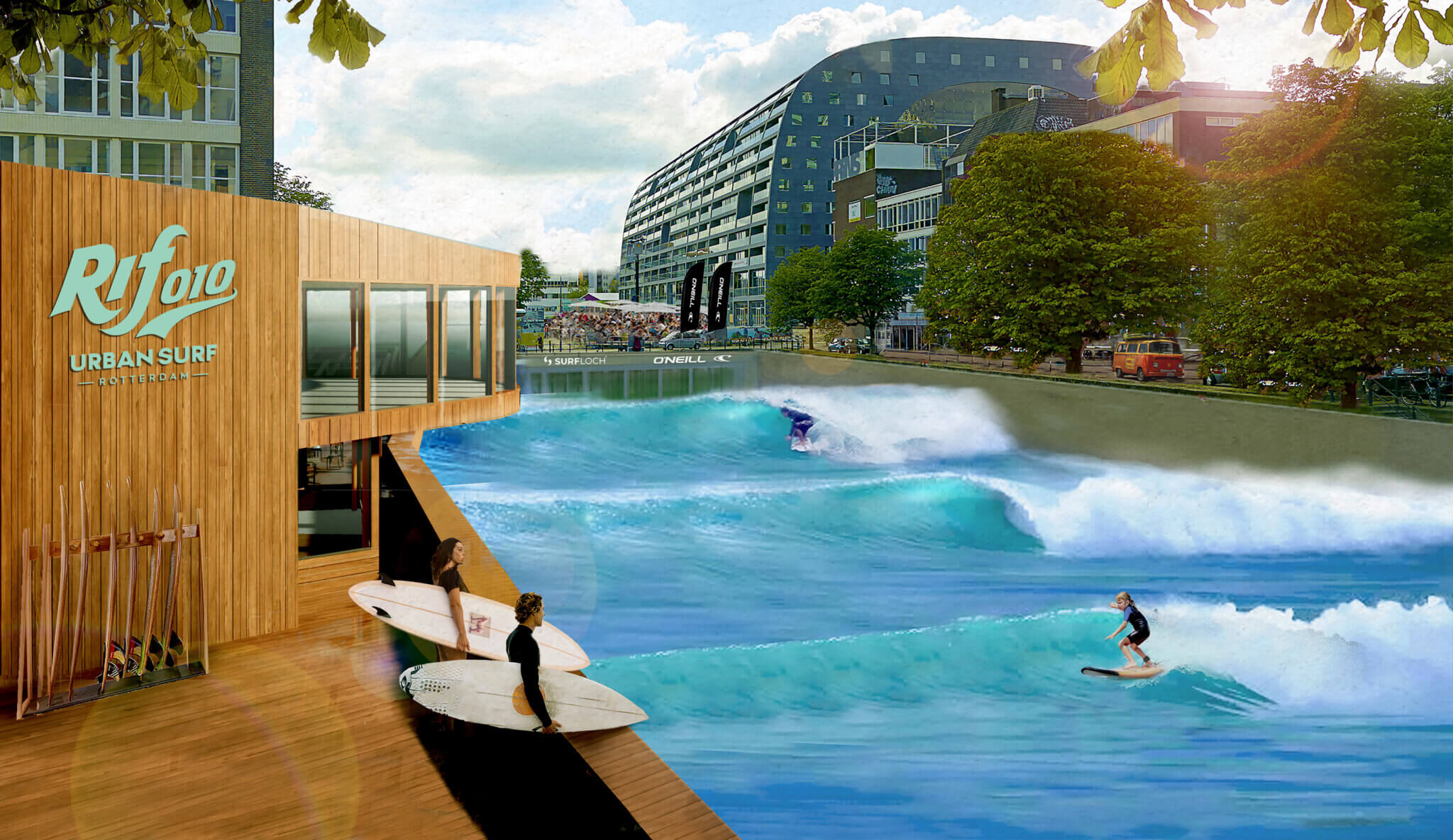RiF010, the world's first urban surf pool is about to open - Inside ...